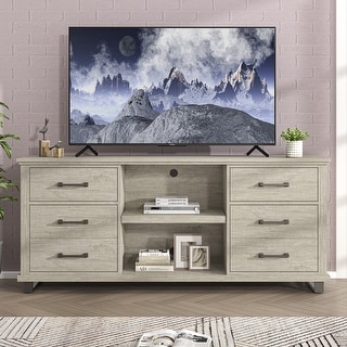70" TV Stand Console w/ drawer for TV up to 75 Inch - 70" in Width ...