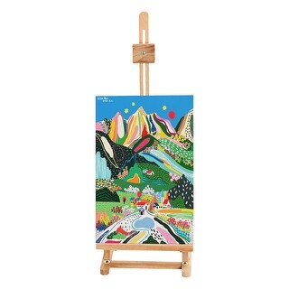 Adjustable Wooden Painting Stand Professional Artist Easel - Bed Bath ...