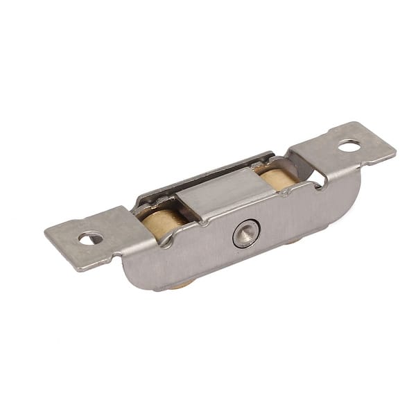 12mm Dia Stainless Steel Shell Brass Dual Rollers Window Sash Pulley ...