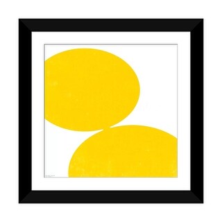 iCanvas "Two Yellow Circles" by Art Mirano - Bed Bath & Beyond - 37461621