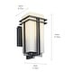 Kichler Lighting Tremillo Collection 1-light Black Outdoor Wall Lantern ...