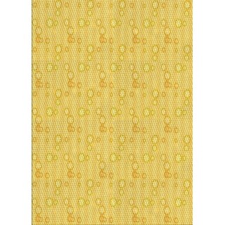 Ahgly Company Machine Washable Transitional Banana Yellow Area Rugs ...