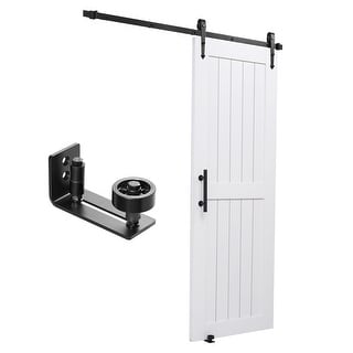 UIMOSO Sliding Barn Door, High-Strength MDF Panel, Barn Door with ...