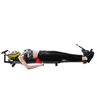 Traction Bed Back Stretch Bench Spine Traction Lumbar Cervical Massage ...