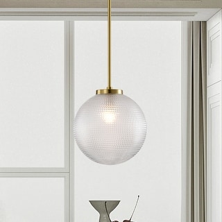 Sokix Frosted Pyramidical Glass Globe Pendant Ceiling Lamp Downrod ...