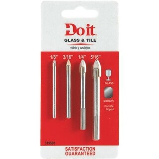 Mibro/GS 4Pc Glass/Tile Bit Set 456831DB Unit: EACH - Bed Bath & Beyond ...