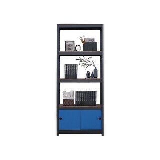 Aurora Home 4Shelf 1Door Customizable Modular Shelving and Storage ...