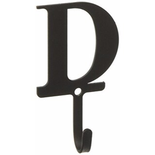 3.63 Inch Letter D Wall Hook Small - 3.63" - Bed Bath & Beyond - 36773348