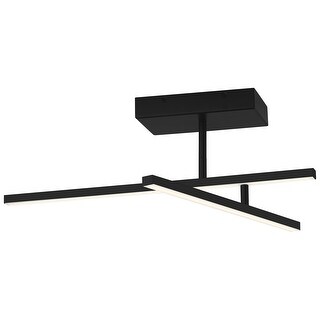 Access Lighting Duo 2 Light 4-3/4" Wide LED Semi-Flush Ceiling Fixture ...