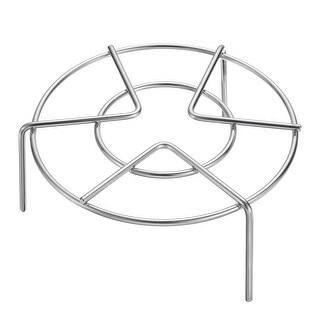 Steam Rack 6.3" Dia Metal Trivets for Cooker Silver (2.6" Tall) - Bed ...