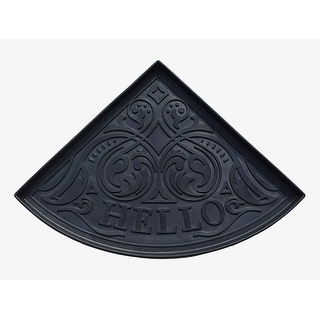 A1HC Footprint Heavy Duty Flexible 100% Rubber Boot Mat - Bed Bath ...