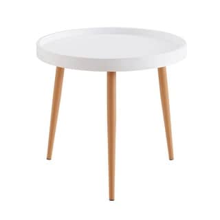 BB Table, Coffee Table, Playing Table, MDF Top, Wood leg WHITE 1 pcs ...