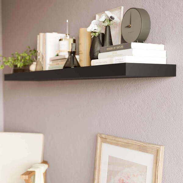 Wall shelf 60 inches store