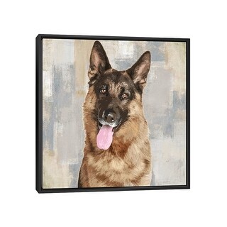 iCanvas "German Shepherd" by Keri Rodgers Framed Canvas Print - Bed ...