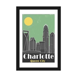 iCanvas "Charlotte, Green" by Fly Graphics - Bed Bath & Beyond - 37407092