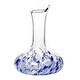 NOVICA Artisan Handblown Glass Decanter Blue Mexico Tableware Drinkware ...
