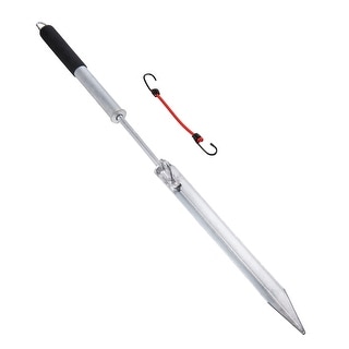 Sand Spike Boat Anchor Pole, 36" Galvanized Carbon Steel Slide Anchor ...