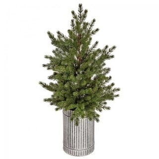 Potted Spruce Tree Faux Plants And Trees - Bed Bath & Beyond - 41094088