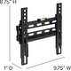 FLASH MOUNT Fixed TV Wall Mount with Built-In Level - Max VESA Size 200 ...