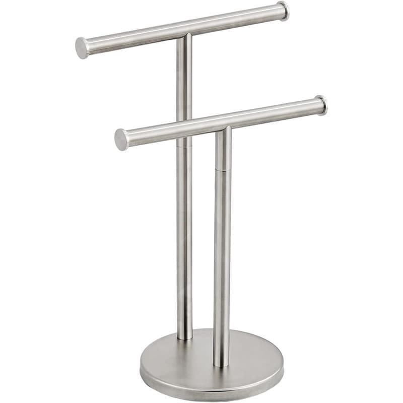 Stainless Steel Double Hand Towel Holder PAPER TOWEL HOLDER STAINLESS ...