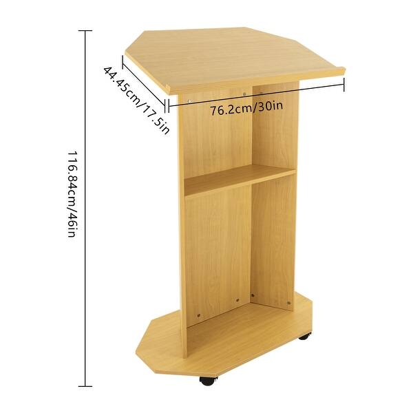 Conference Presentation Stand Portable Movable Desk - Bed Bath & Beyond ...
