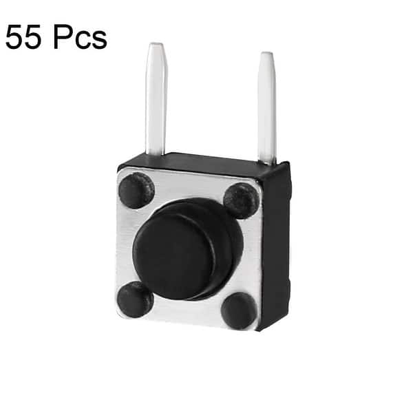 6x6x5mm Panel Micro/Small PCB Side 2 Terminals Tact Push Button Switch ...