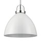Altas Somerville Metal Shade 1-Light Pendant - 12 inch W - Bed Bath ...