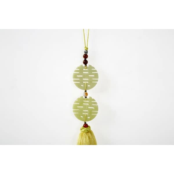 Artissance Hanging Decorative Jade Tassel-Royal Gold, 20 Inch Tall ...