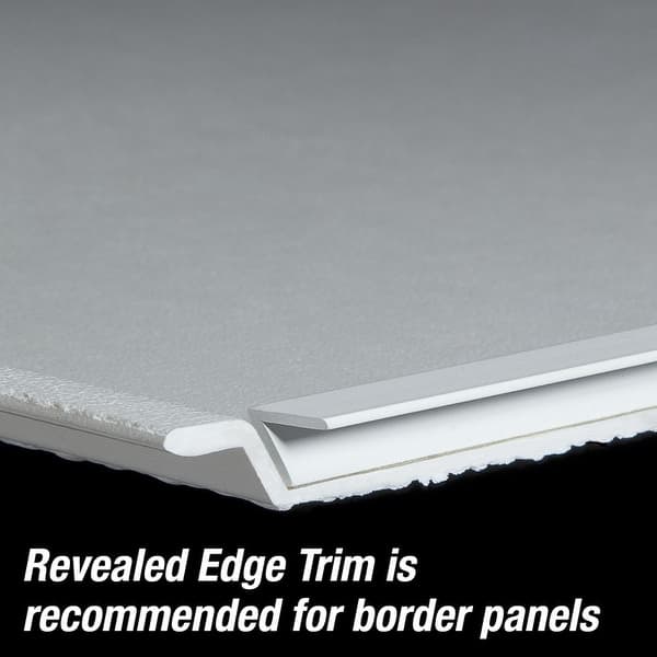 Genesis Ceiling Panel Black Revealed Edge Trim Kit - Bed Bath & Beyond ...