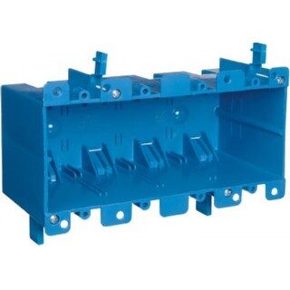 Carlon B468R Four Gang Old Work Box, 68 CUIN Capacity - Bed Bath ...