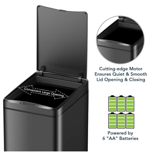 large motion sensor bin