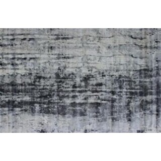 HomeRoots 8' x 11' White And Blue Abstract Hand Loomed Area Rug - 132 ...