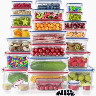 52-Piece Reusable Food Storage Containers - Bed Bath & Beyond - 39080016