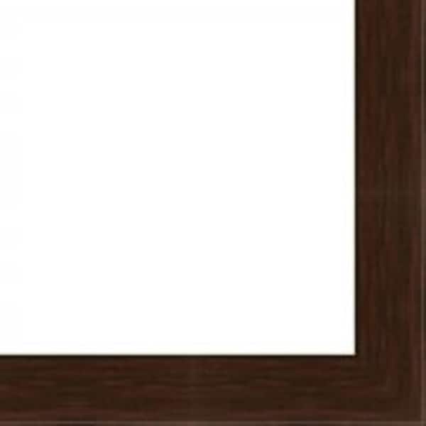 Flat Dark Cherry Wood Frame The Edge Medium Great for Posters Photos ...