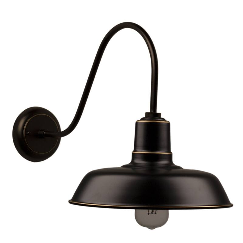 Logan 1 Light Exterior Wall Lighting Imperial Black Finish - Imperial ...