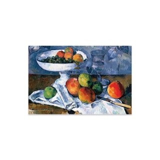 Still Life With Fruit Dish, 1879-80 Print On Acrylic Glass by Paul ...