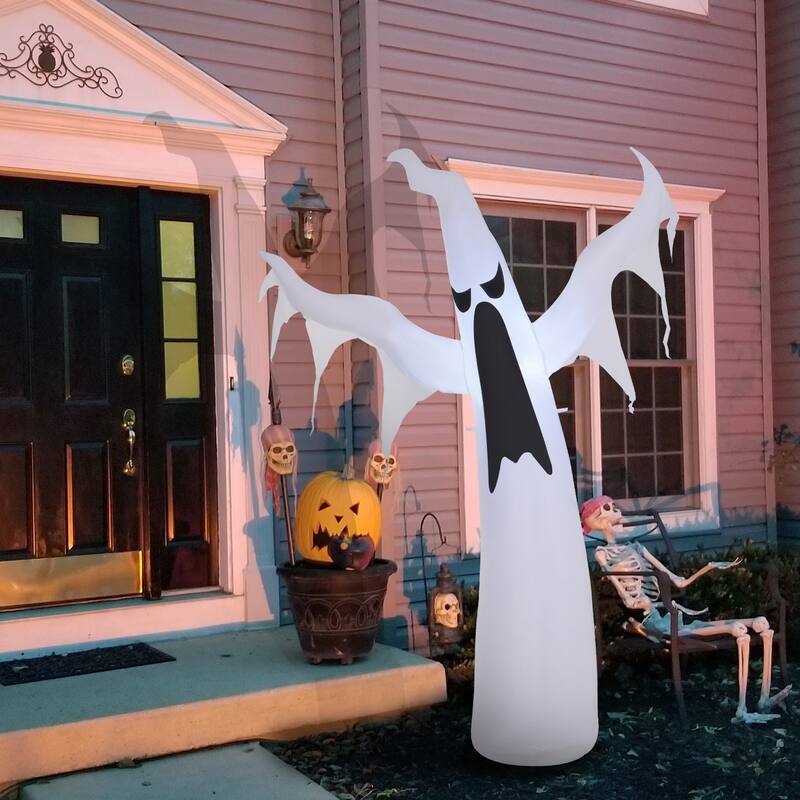 HOMCOM 6' Creepy Ghost Inflatable Halloween Decoration - On Sale ...