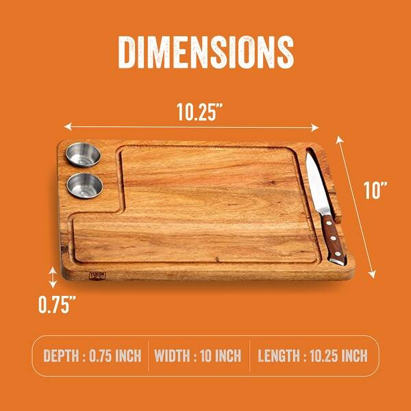 Yukon Glory Steak Board for Serving Steak Meat and Poultry in Style ...