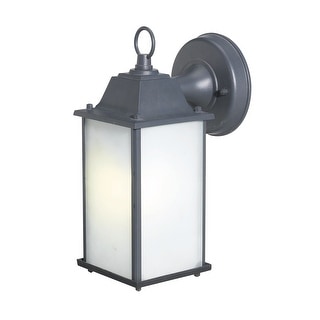 Woodbridge Lighting 60001WL-BKP Outdoor Energy Saving Single Light 4 ...