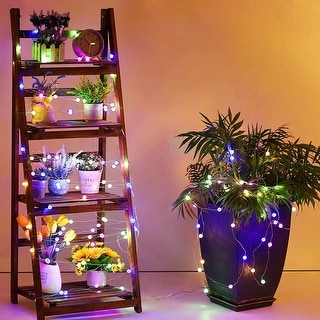 Smart LED Fairy String Lights Work with APP Scene Control 33FT 100LED ...