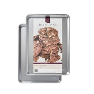 Chicago Metallic Set of 2 Jelly Roll Pans, 16x12 Inch - Bed Bath ...