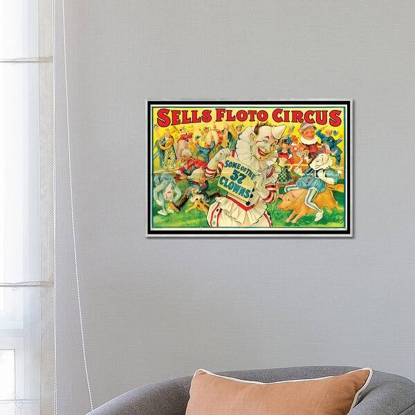 circus poster frame