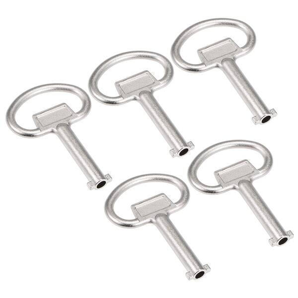 Electrical Cabinet Key 5.5mm Hole Zinc Alloy Water Meter Box Safety Key ...