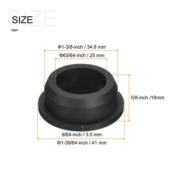 Rubber Grommet Mount Dia Round T Type for Wire Protection Industry ...