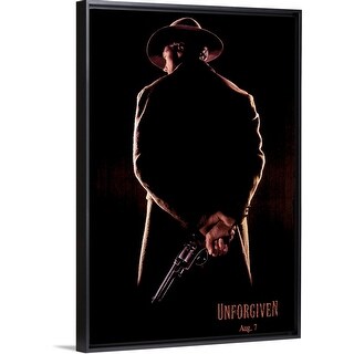 "Unforgiven (1992)" Black Float Frame Canvas Art - Bed Bath & Beyond ...