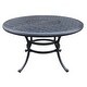 Ventura 52 Inch Cast Aluminum Round Dining Table - Bed Bath & Beyond ...