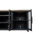 Bridgevine Home 96" Farmhouse TV Stand for TVs up to 100", Extra Long ...