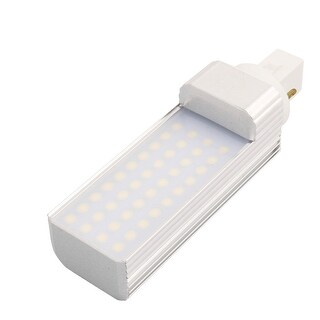 AC/DC 12V 8W 4000K Horizontal Recessed 40LED Light Tube G24 2P Milky ...