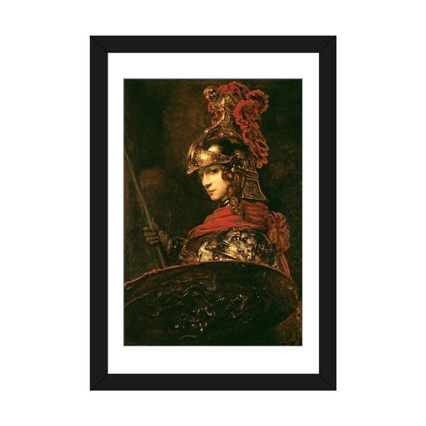 iCanvas "Pallas Athena (Armoured Figure), 1664-65" by Rembrandt van ...