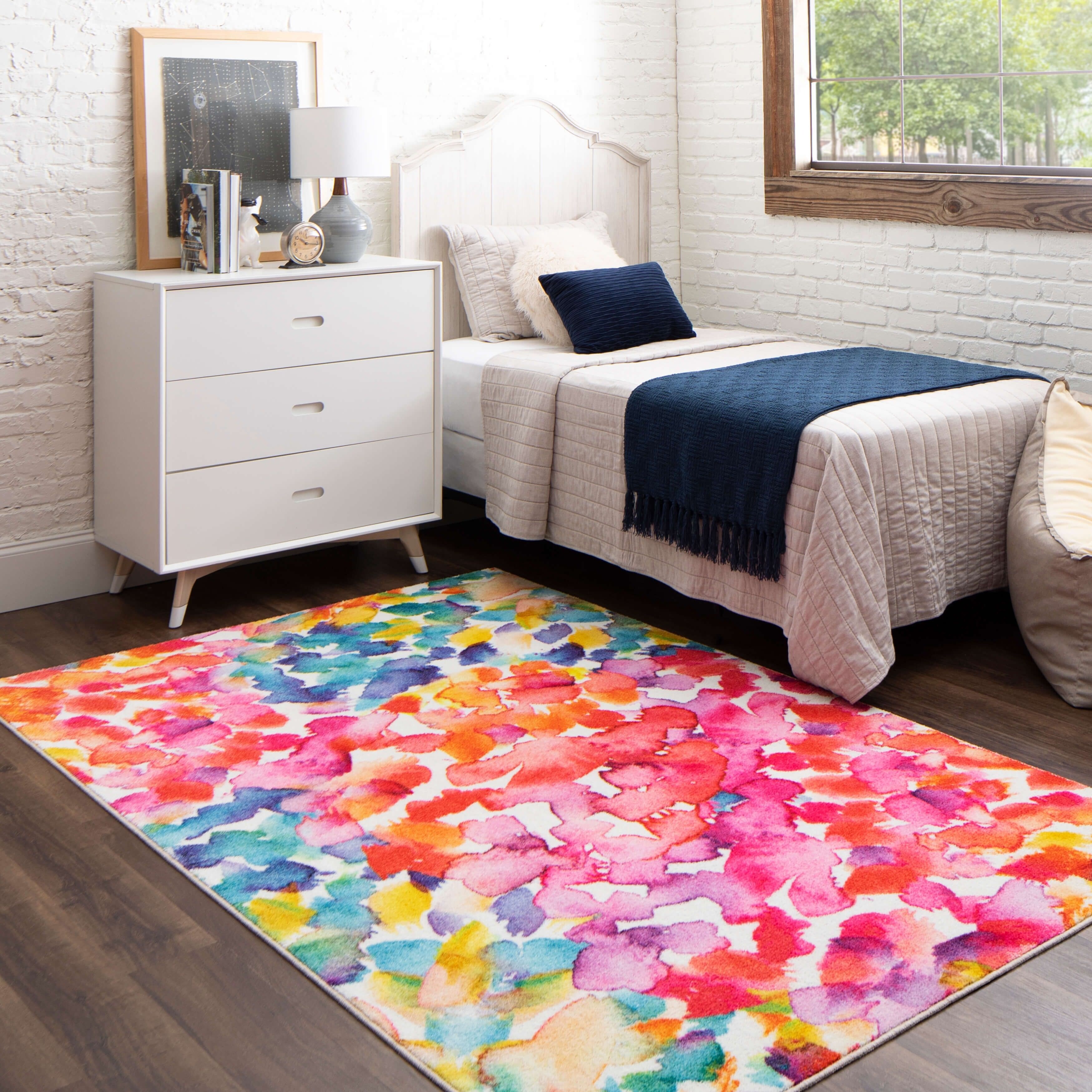 Mohawk Home Abstract Watercolor Sunwashed Dream Area Rug - On Sale ...